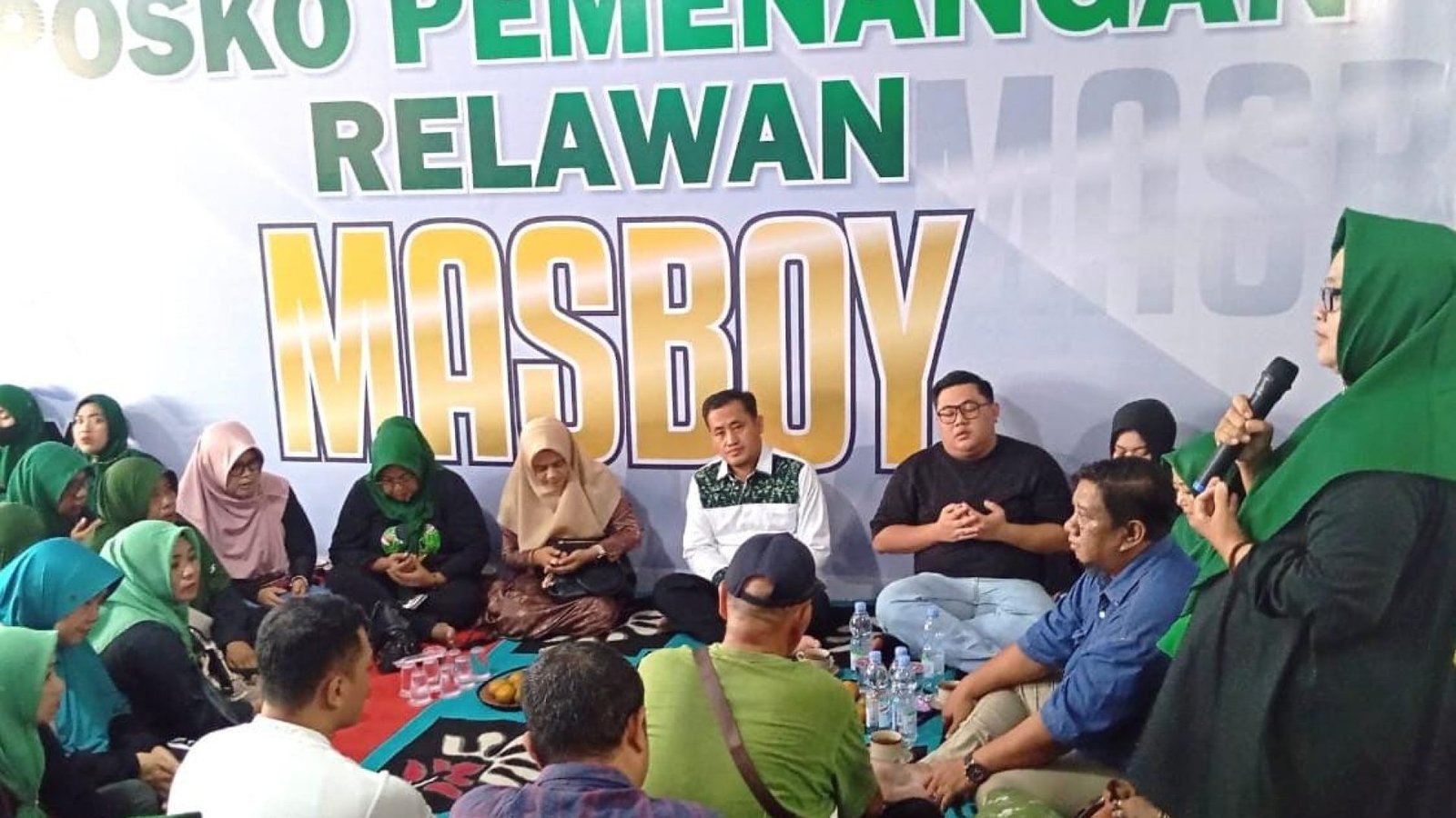 Mantaplah! Mansur Hidayat Sarapan Bareng Bersama Relawan Mas Boy ...